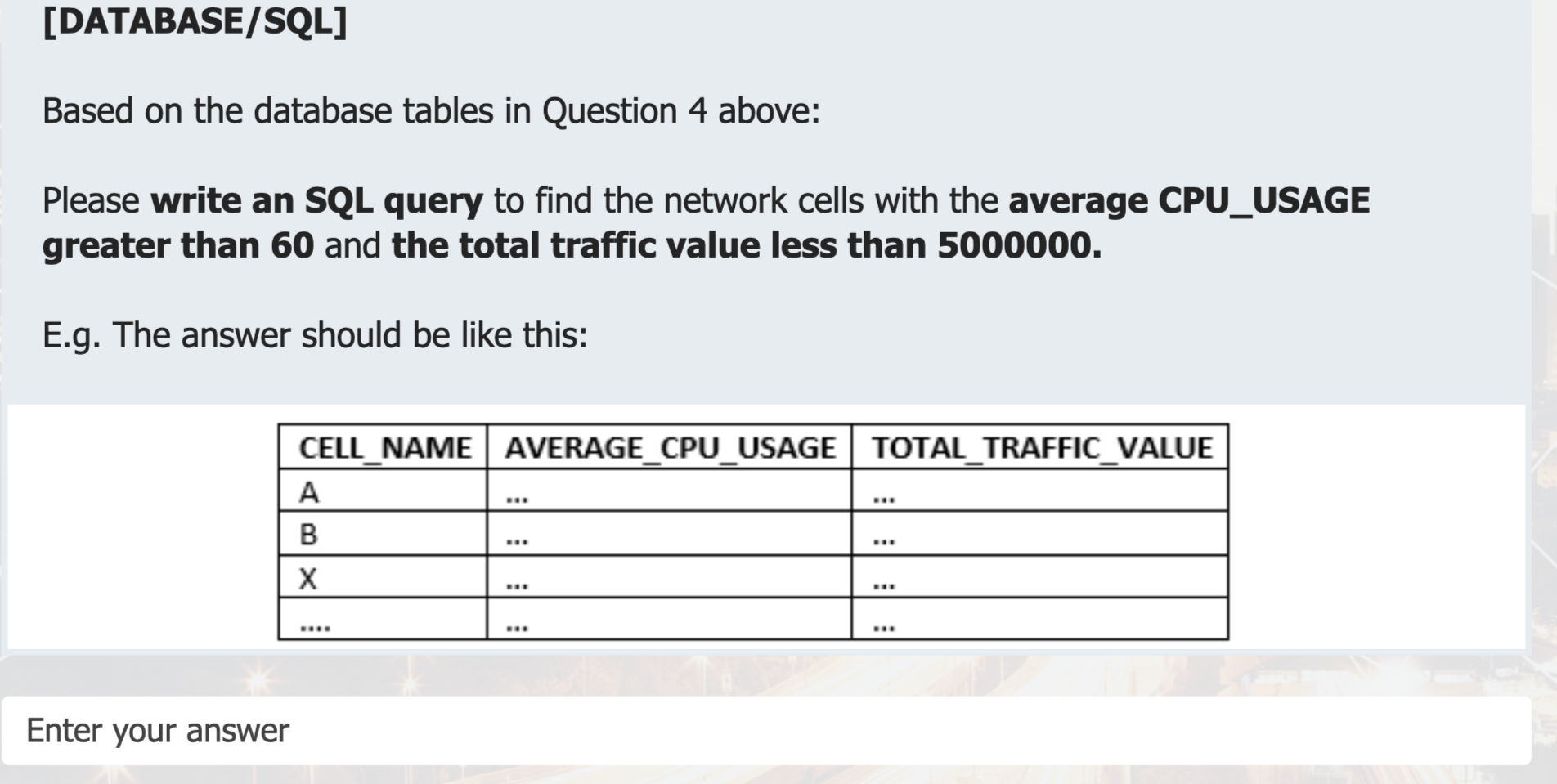 The following three questions will be answered based | Chegg.com
