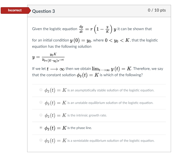 Solved Incorrect Question3 0/ 10 pts (1-%) Given the | Chegg.com Solved Incorrect Question3 0/ 10 pts (1-%) Given the | Chegg.com