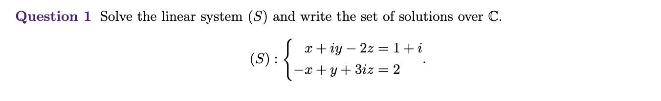 Solved It's a Linear Algebra Question. We are using matrices | Chegg.com