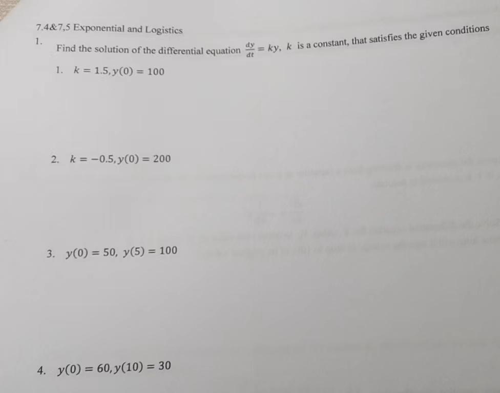 Solved I'm very bad at math, so I need you to write as much | Chegg.com