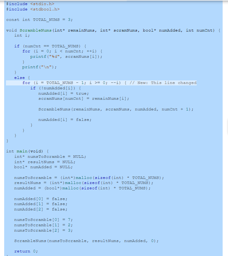 Solved What Is Output C Code