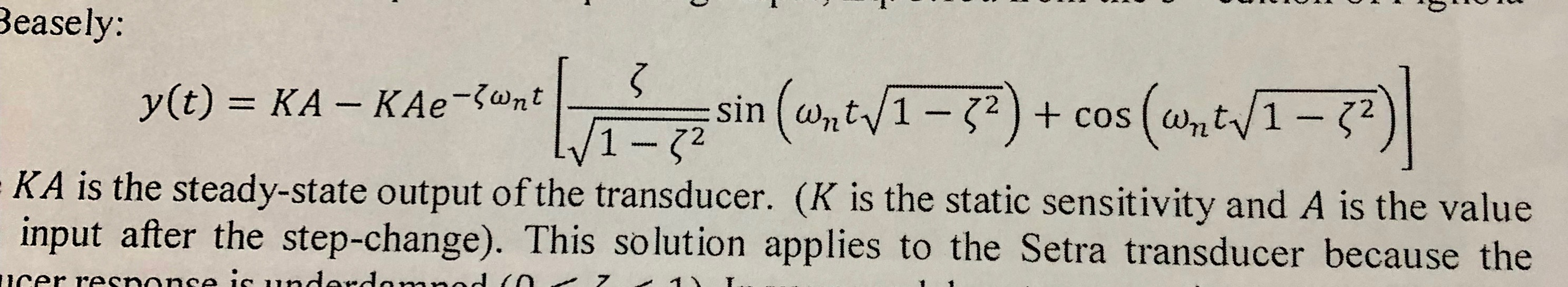 Solved For the equation above, derive the time derivative of | Chegg.com