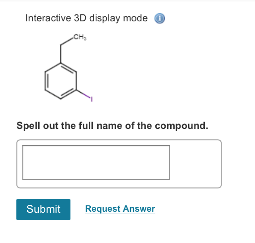 Solved Interactive 3D display mode Spell out the full name | Chegg.com