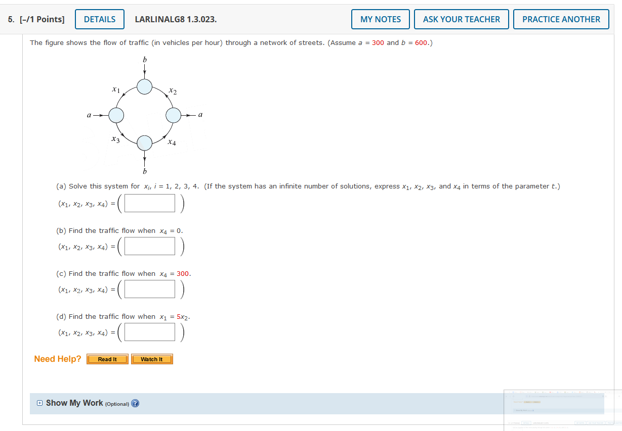 Solved The Figure Shows The Flow Of Traffic In Vehicles Per