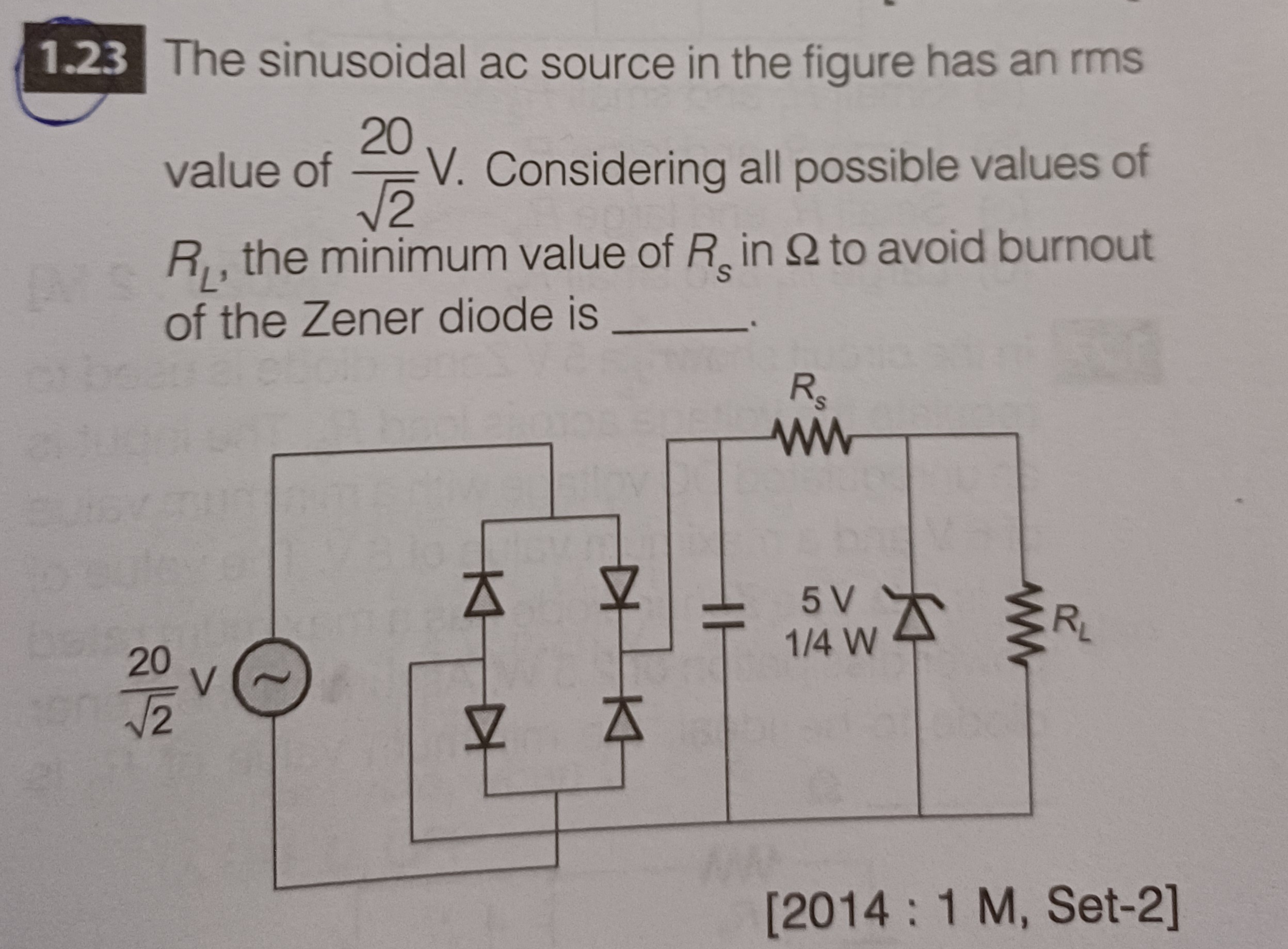 Solved by an EXPERT 1.23 ﻿The sinusoidal ac ﻿source in ﻿the figure has ...