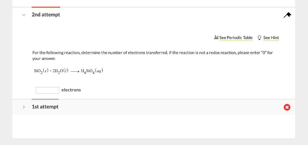 Solved For the following reaction, determine the number of | Chegg.com Solved For the following reaction, determine the number of | Chegg.com