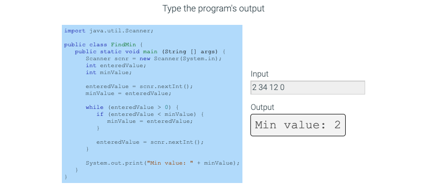 Solved Type the program's output import java.util.Scanner; | Chegg.com
