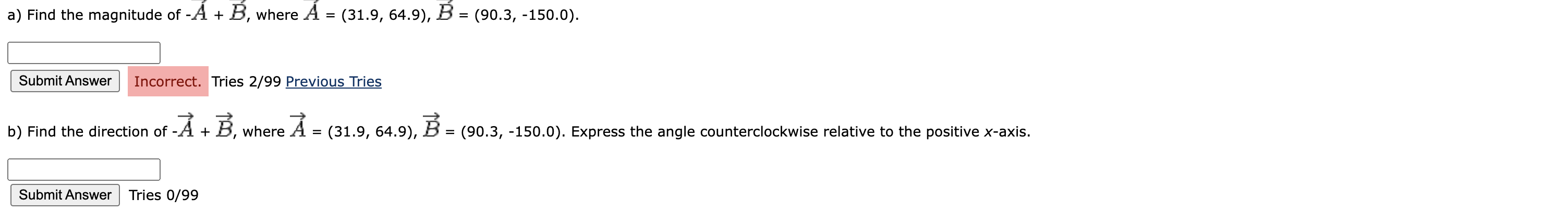 Solved The Trajectory Of An Object Is Given By The Equation