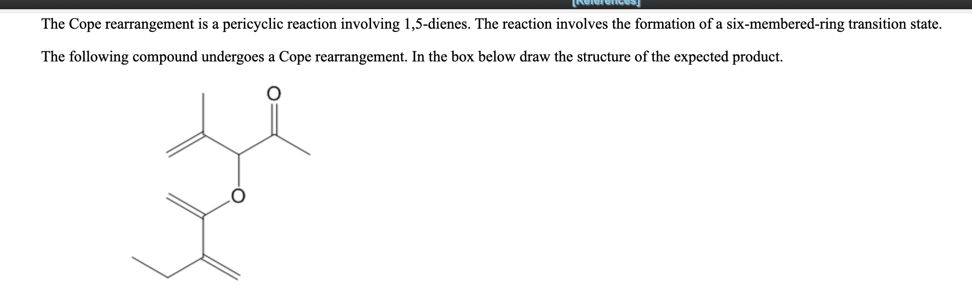 Solved The Cope rearrangement is a pericyclic reaction | Chegg.com