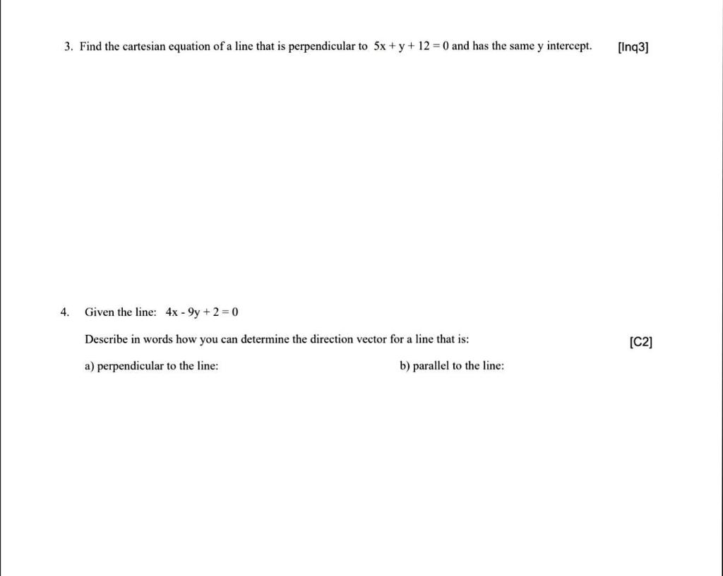 Solved 1. A line passes through the points P( 7,2) and | Chegg.com