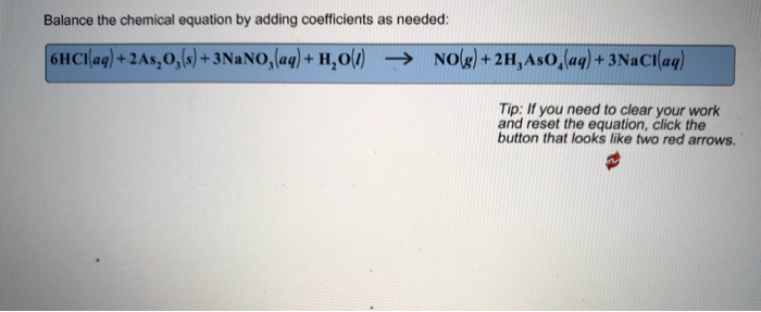 Solved Balance the chemical equation by adding coefficients | Chegg.com