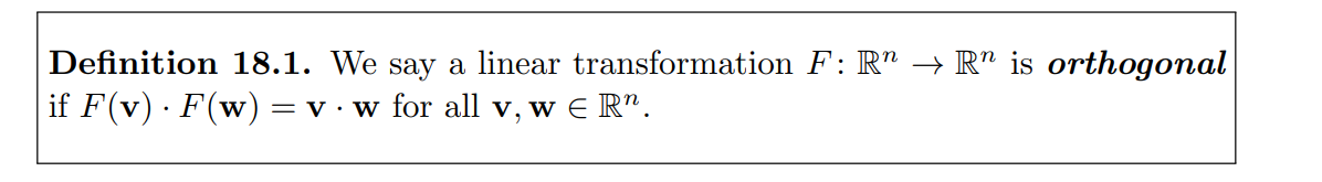Solved Theorem 17.1. If V is a subspace of Rn and w∈Rn there | Chegg.com
