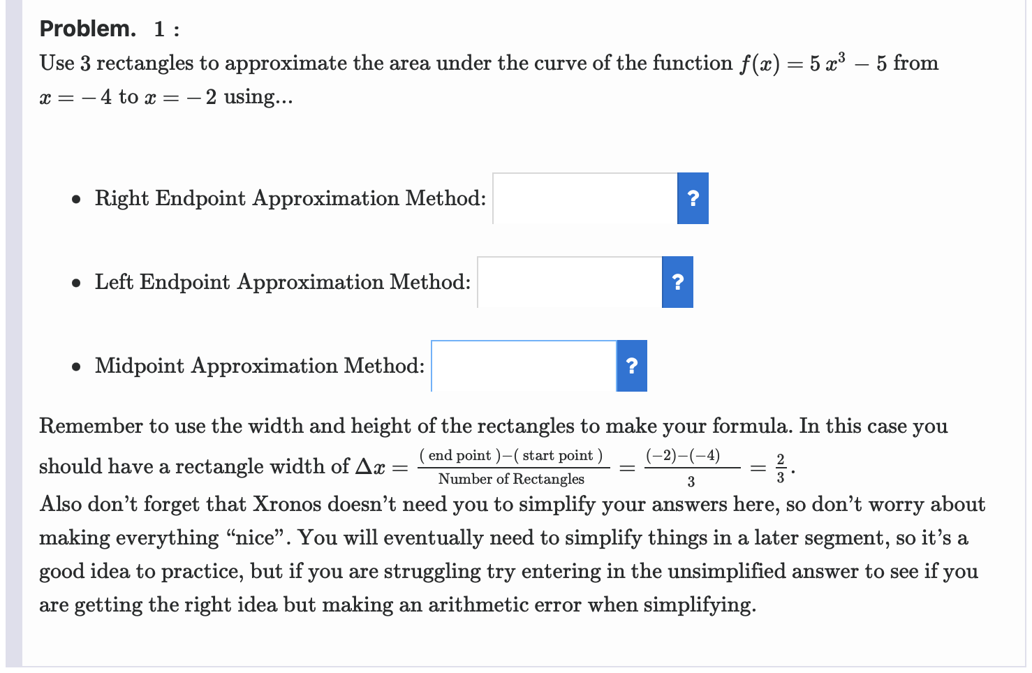 Solved Use 3 Rectanges to approximate the area under the | Chegg.com