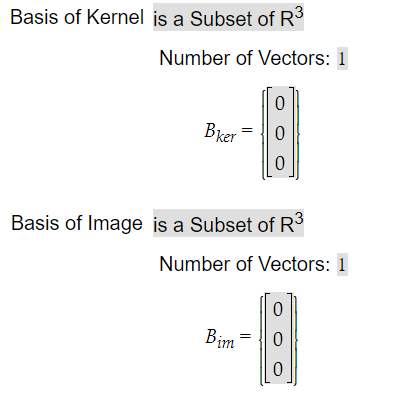 Solved Give a basis for the kernel of T and the image of T | Chegg.com