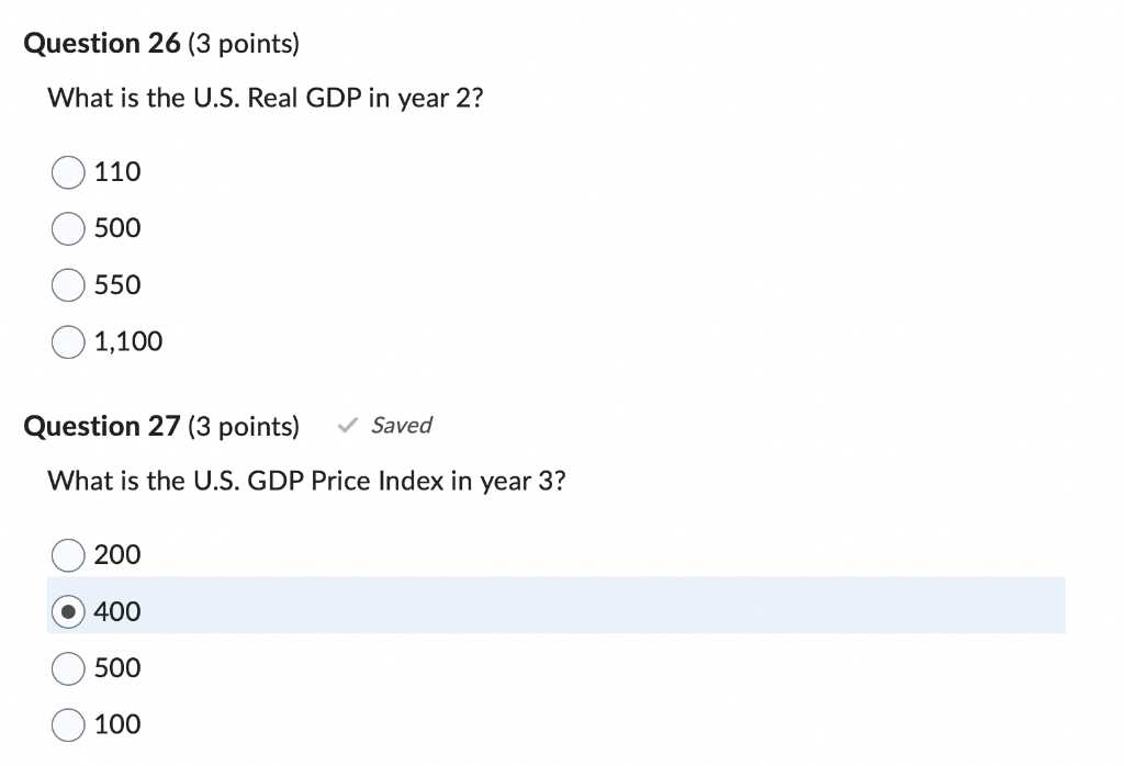 Solved The table below show the quantities and prices of | Chegg.com