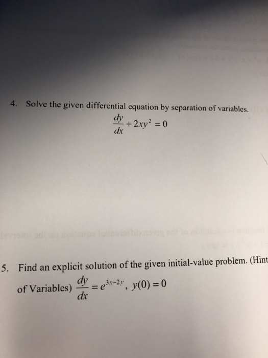 Solved Verify that the indicated function is a solution of | Chegg.com