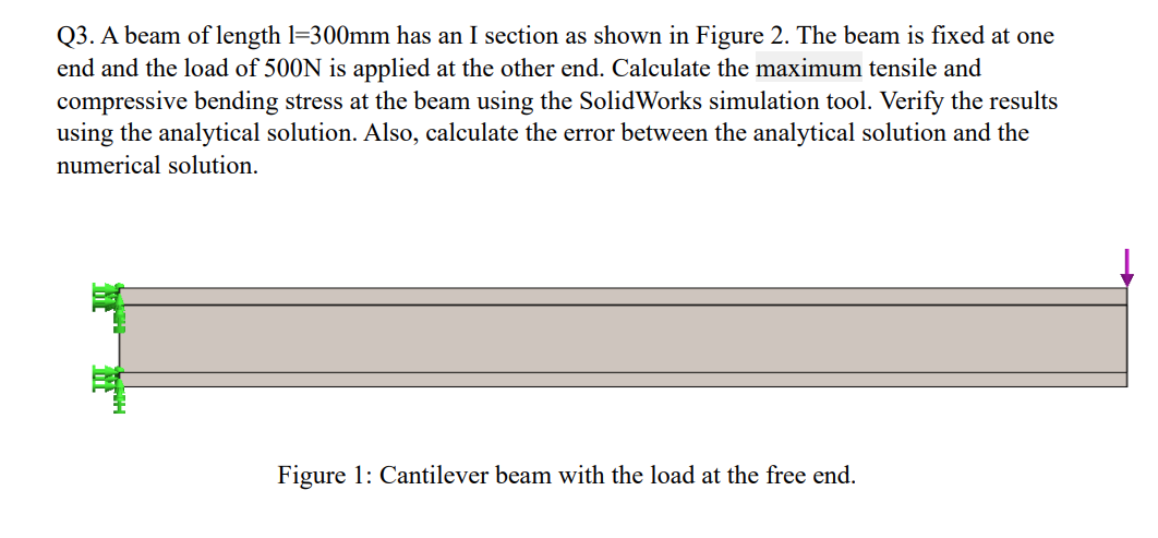 Solidworks question - Please provide all steps for | Chegg.com