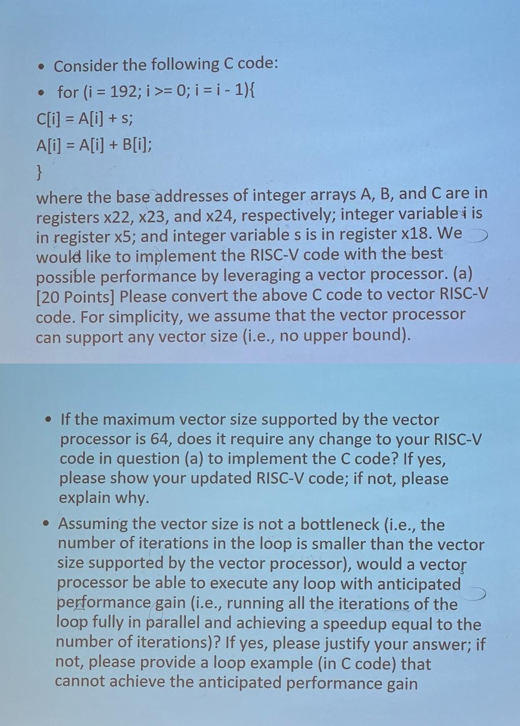 Solved where the base addresses of integer arrays A, ﻿B, | Chegg.com