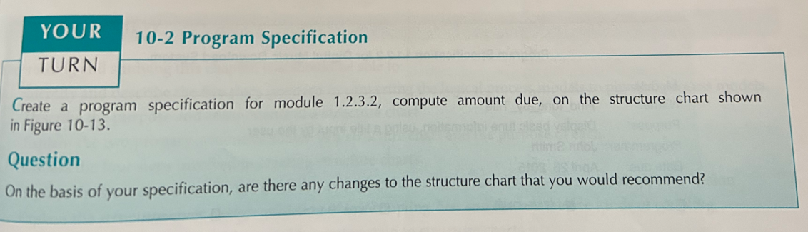 Solved Create a program specification for module 1.2.3.2, | Chegg.com