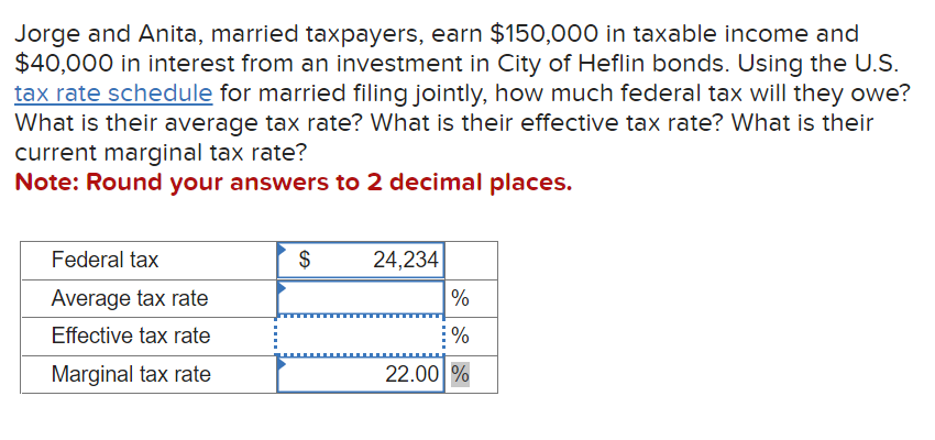 Jorge and Anita, married taxpayers, earn $150,000 in | Chegg.com