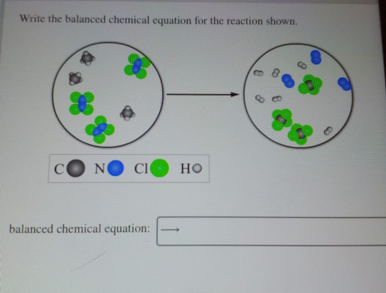 Solved Write the balanced chemical equation for the reaction | Chegg.com