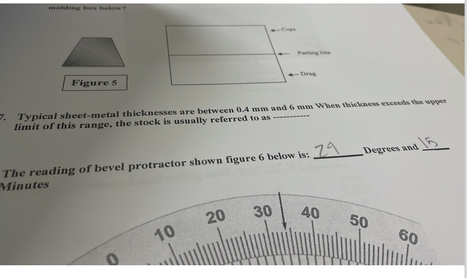 Solved Typical sheet-metal thicknesses are between 0.4 mm | Chegg.com