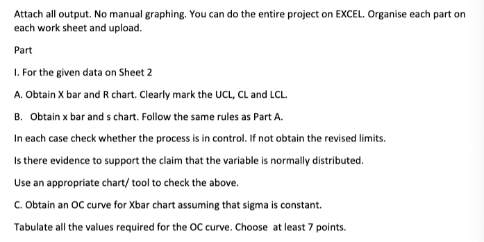 Attach all output. No manual graphing. You can do the | Chegg.com