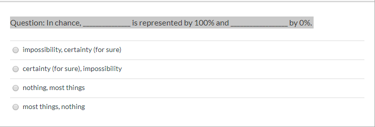 Solved Question 2 1 pts The error associated with chance is | Chegg.com