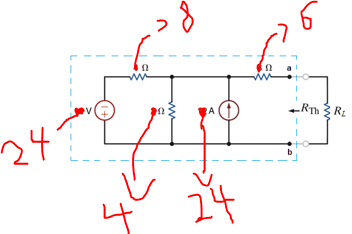 Solved Calculate Thevenin equivalent resistance Rth Find | Chegg.com
