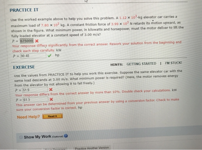 Solved PRACTICE IT Use the worked example above to help you | Chegg.com