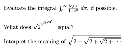 Solved What does V2v2. - Evaluate the integral Soº dæ, if | Chegg.com