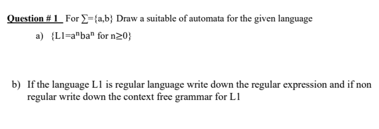 Solved This Question Is Regarding Theory Of Automata Subject 