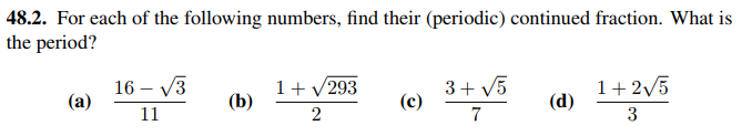 Solved 48.2. For each of the following numbers, find their | Chegg.com