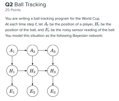 25 Points You are writing a ball tracking program for | Chegg.com