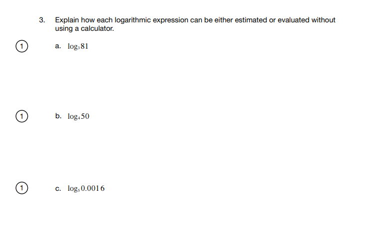 Solved 3 5. The pH of a solution is given by pH =-log(H+), | Chegg.com