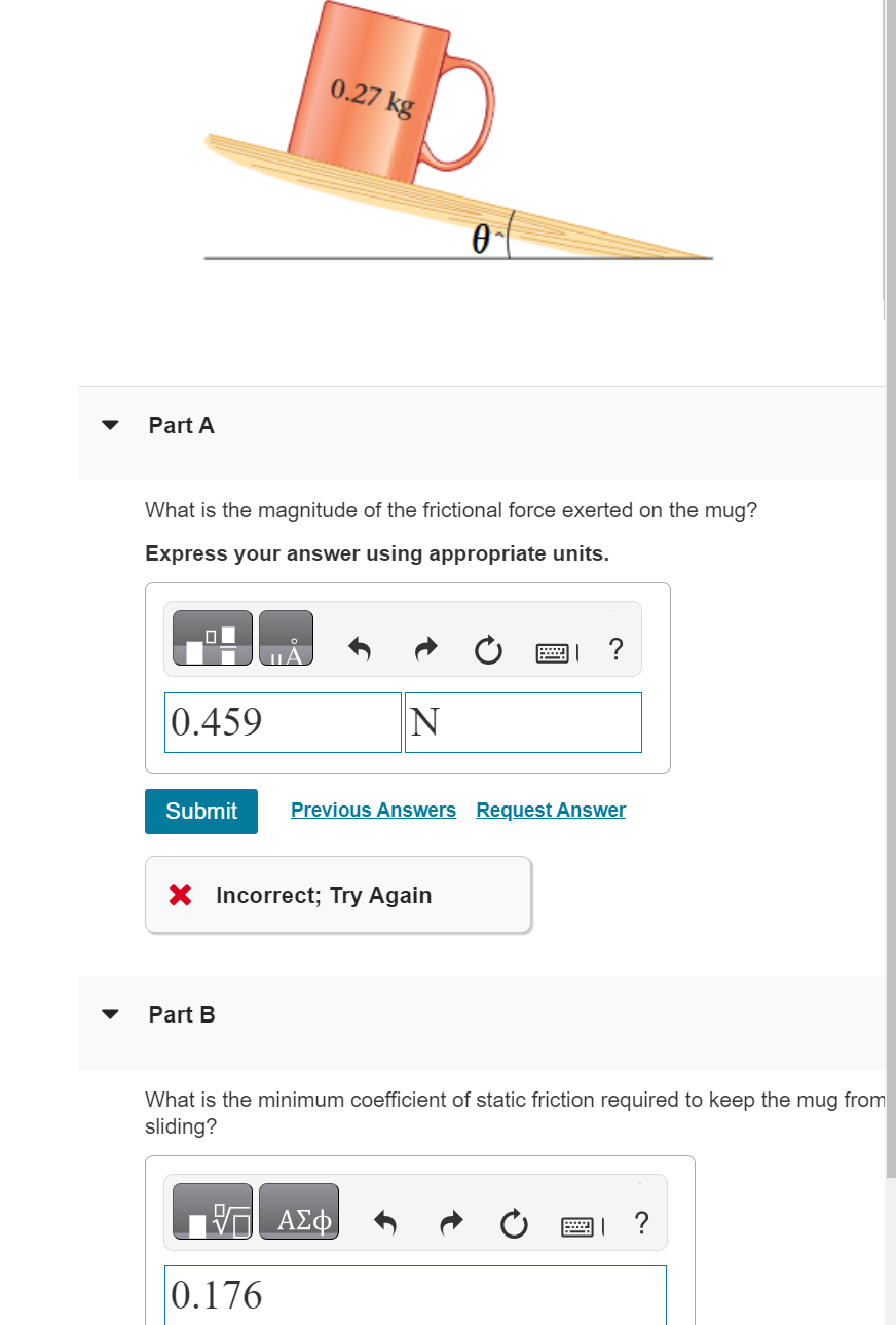Solved What is the magnitude of the frictional force exerted | Chegg.com