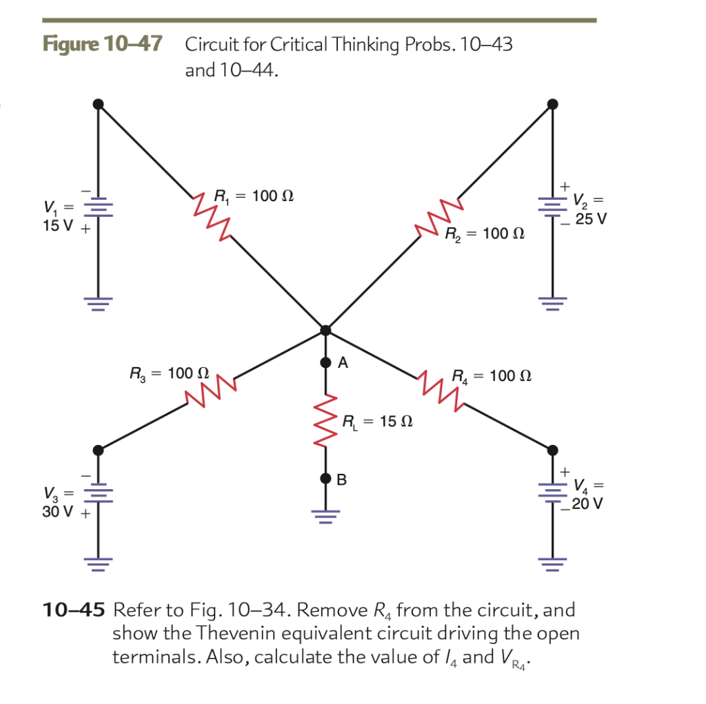 Solved Could you pls find Vth and Rth between terminals A | Chegg.com