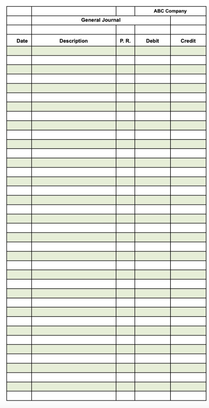 Solved Journalize the routine transactions described on the | Chegg.com
