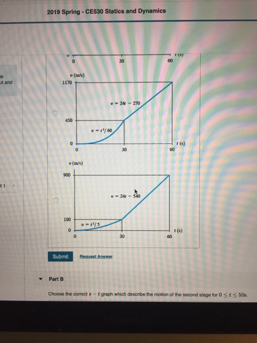 Solved 2019 Sp CHW 19 Problem 12.47 A two-stage rocket is | Chegg.com