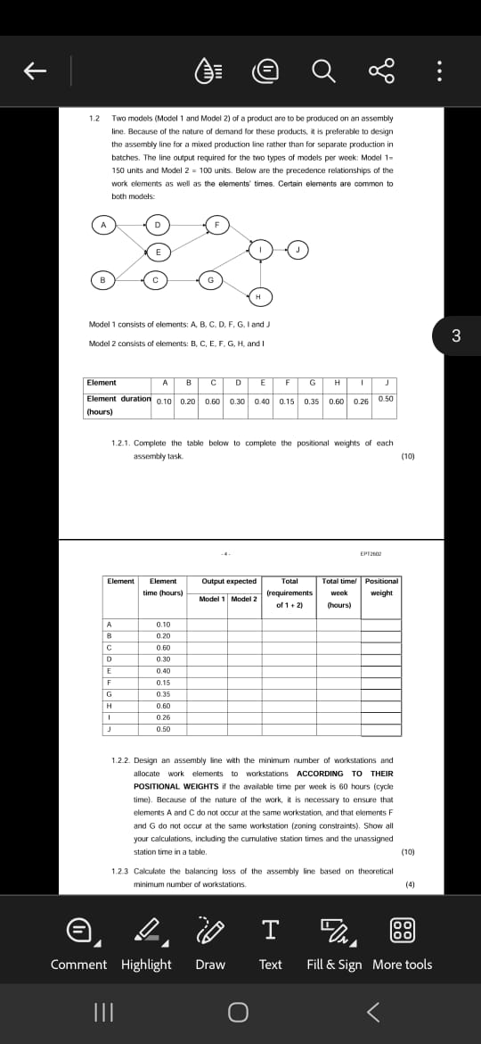 Solved 1.2 ﻿Two models (Model 1 ﻿and Model 2) ﻿of a product | Chegg.com