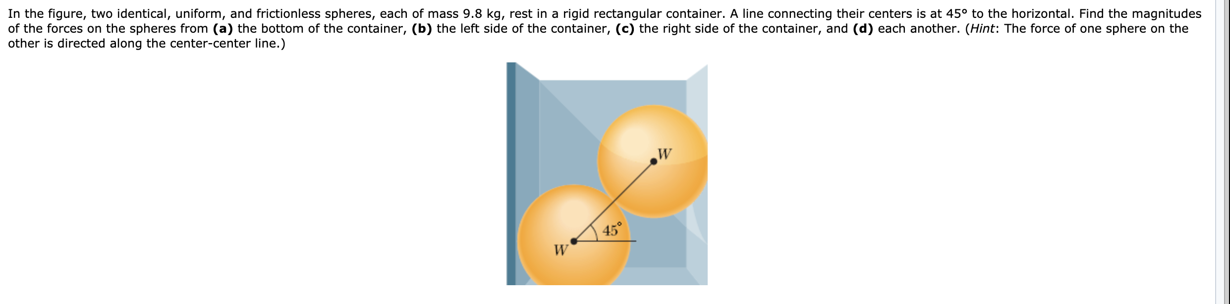Solved In the figure, two identical, uniform, and | Chegg.com