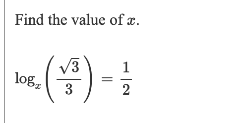 Solved Find the value of z. log32 | Chegg.com