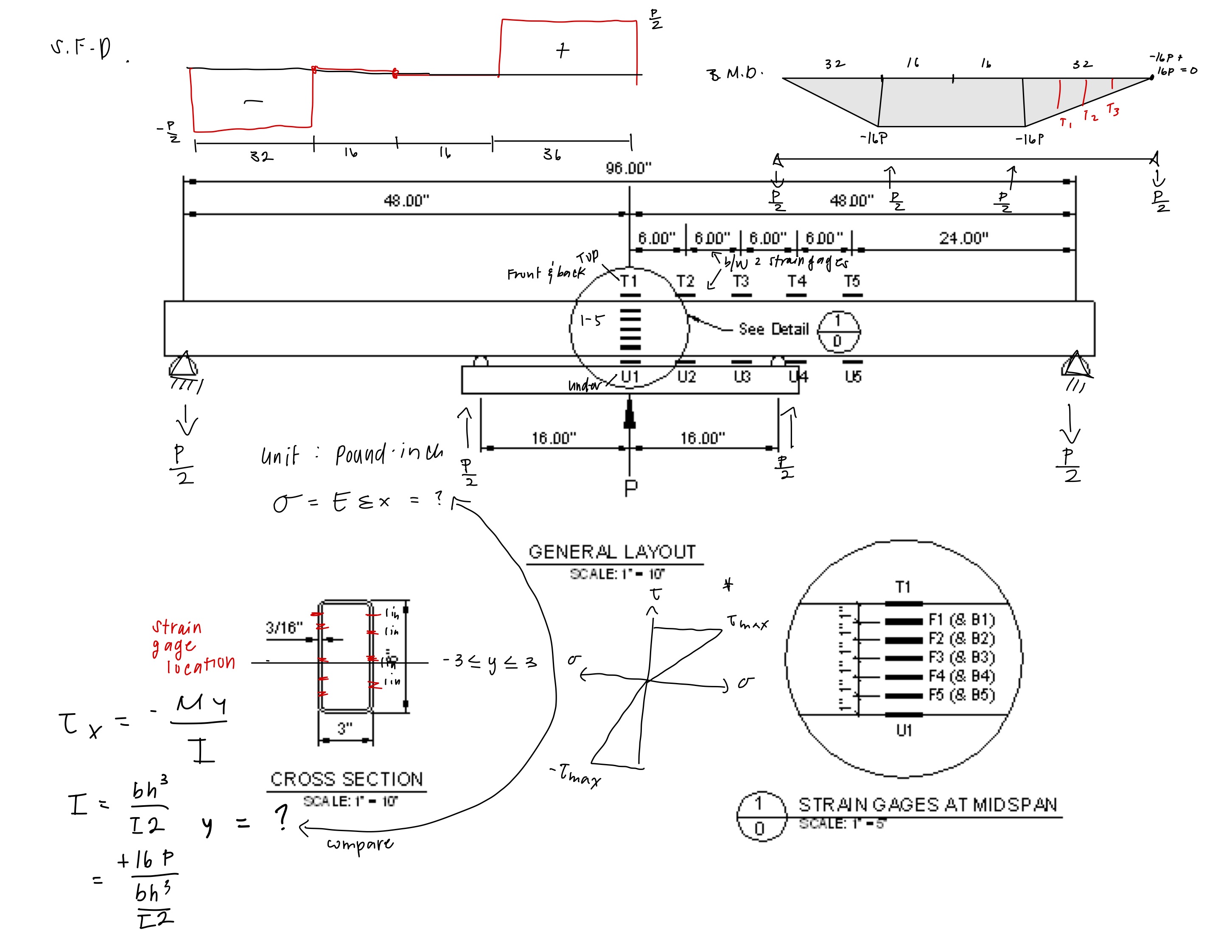 Solved Specimen Dimensions - ﻿Tube SteelCompute I for the | Chegg.com