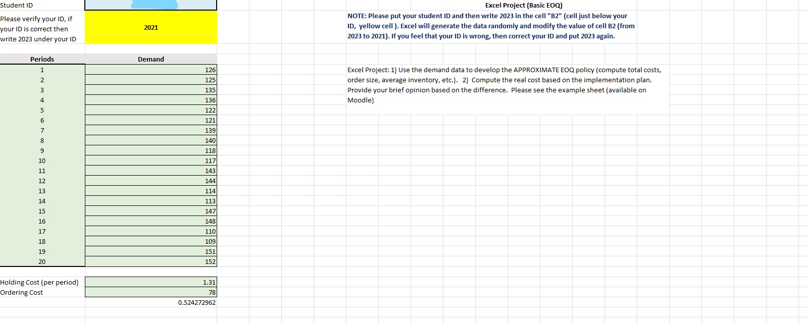 Solved The task is based on Inventory Models. It will | Chegg.com