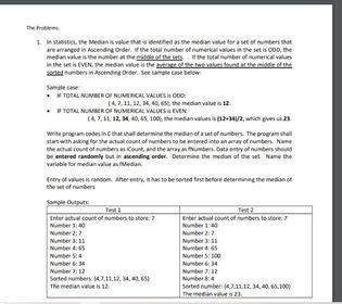 Solved Write program codes in C that shall determine the | Chegg.com