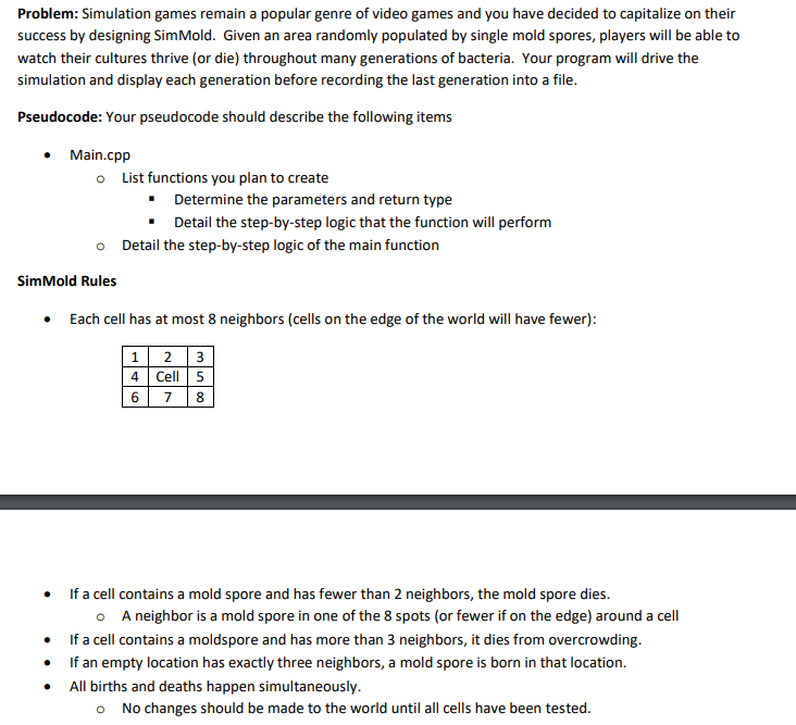 Problem: Simulation games remain a popular genre of | Chegg.com