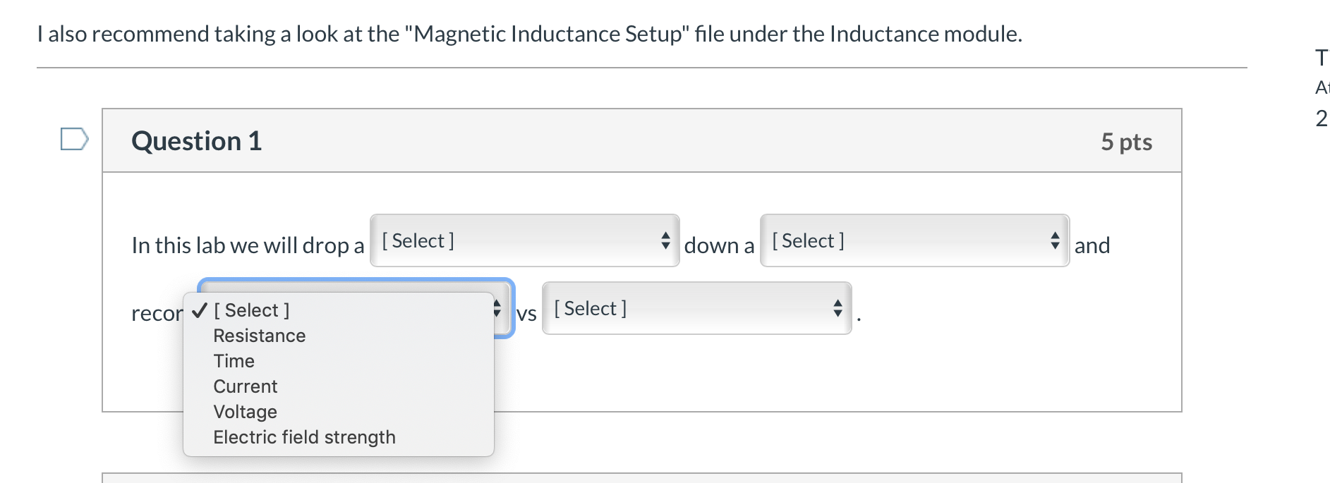 Solved Talso recommend taking a look at the "Magnetic | Chegg.com