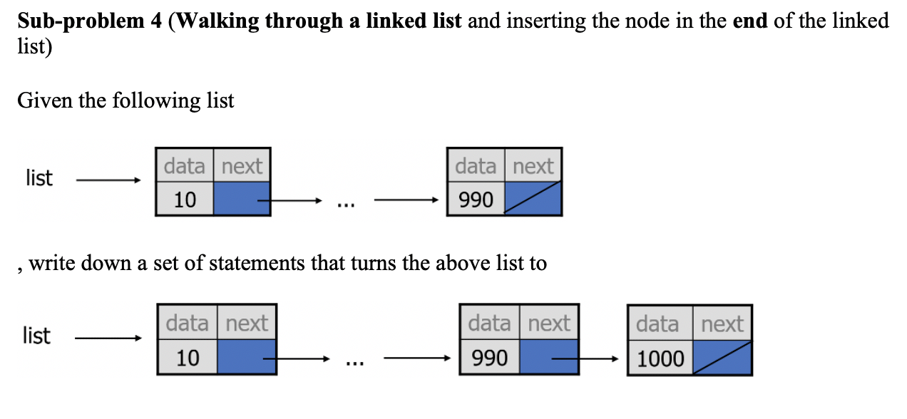 Solved Please write PSEUDO CODE for these two sub | Chegg.com Solved Please write PSEUDO CODE for these two sub | Chegg.com