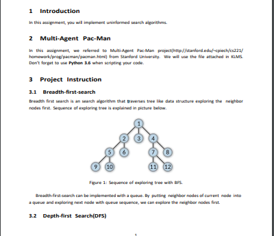 Solved 1 Introduction In this asignment, you will implement | Chegg.com