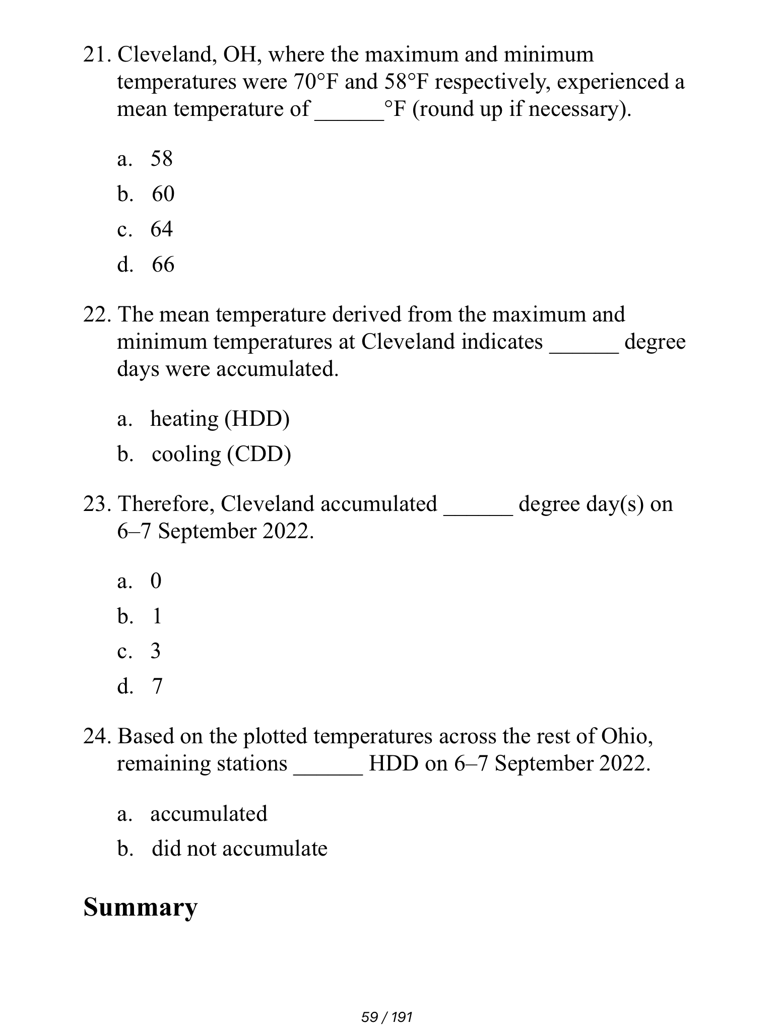 Solved d. 115 17. At the other extreme, the highest minimum | Chegg.com